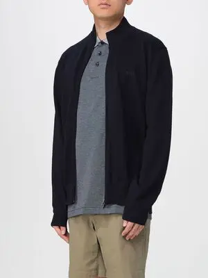 BOSS Zip-up Sweater - Blue
