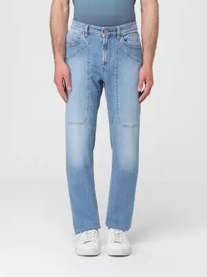 JECKERSON Jeans Light Wash Straight Leg Denim - Blue
