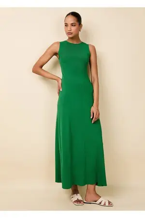 Solid & Striped Lucerne Midi Dress - Green