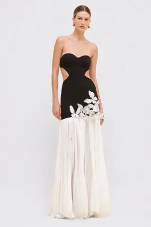 PatBO Strapless Maxi Dress