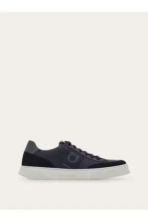 FERRAGAMO Low-top Sneaker With Gancini Detail