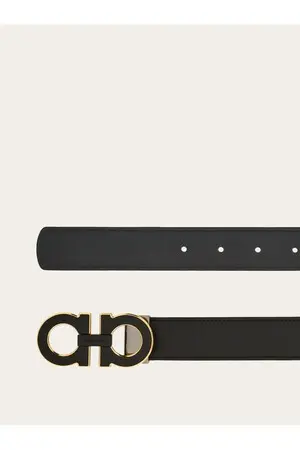 FERRAGAMO Reversible And Adjustable Gancini Belt