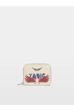 Zadig&Voltaire Mini Zv America Wallet - Natural