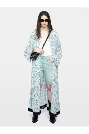 Zadig&Voltaire Printed Kimono Jacket