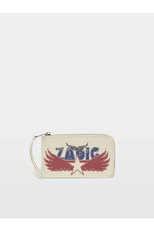 Zadig&Voltaire Zv Card America Card Holder - Natural