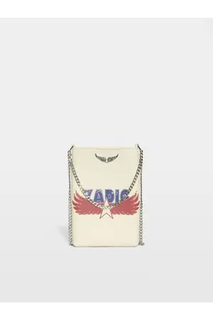 Zadig&Voltaire Rock Phone Pouch - Natural