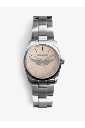 Zadig&Voltaire Zadig & Voltaire Wings Stainless Steel Watch Pink