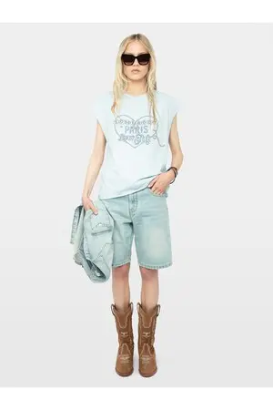 Zadig&Voltaire Diamanté Embellished Tank Top