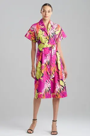Natori Tropical Print Dresses