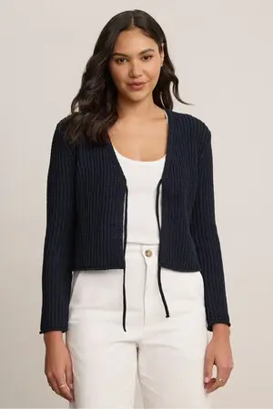 Velvet By Graham & Spencer Thalia Cardigan - Black