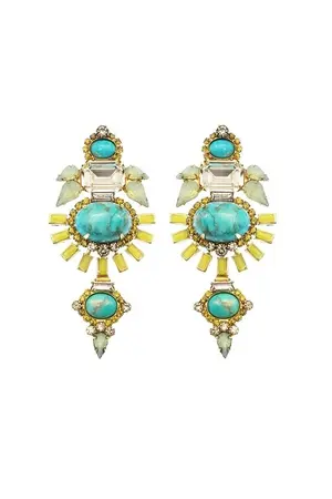 ELIZABETH COLE Henning Earrings
