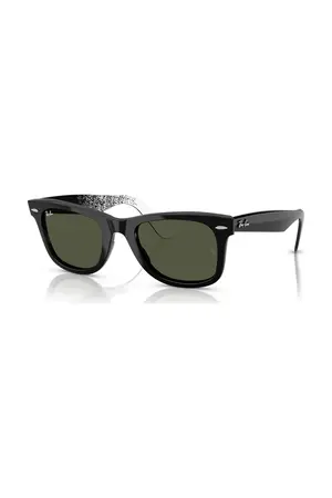 Ray-ban Wayfarer Sunglasses With Mickey Mouse Print - Green