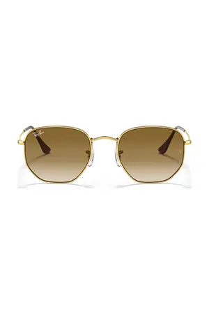 Ray-ban Hexagonal Sunglasses - Gold