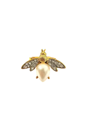 KENNETH JAY LANE Two-tone Bee Ring - Gold