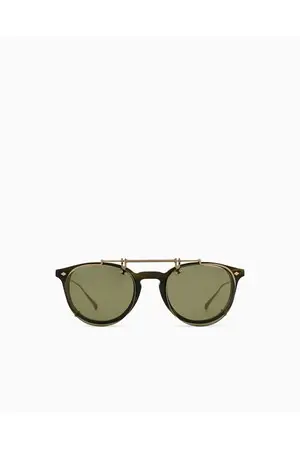 Giorgio Armani Panto Eyeglasses - Green