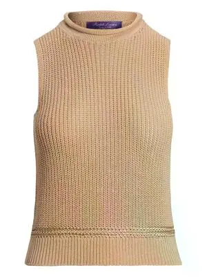 Ralph Lauren Ribbed Sleeveless Top