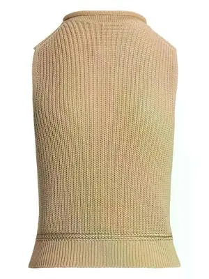 Ralph Lauren Ribbed Sleeveless Top