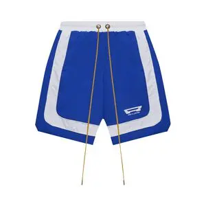 Rhude Campione Baggy Track Short - Blue
