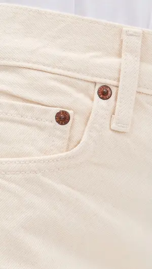 B Sides Marcel Culotte Denim Shorts - Clair Rinse