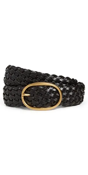 MADEWELL Woven Oval Buckle Belt