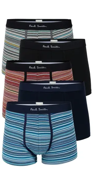 Paul Smith Trunks 5 Pack - Multicolor