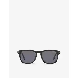 TOM FORD Square-frame Acetate Sunglasses - Black