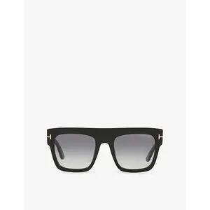 TOM FORD Square-frame Acetate Sunglasses - Black