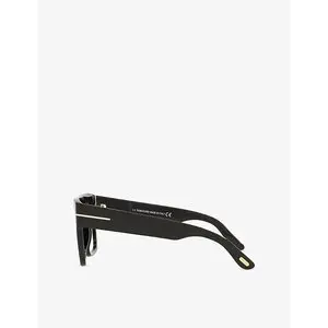 TOM FORD Square-frame Acetate Sunglasses - Black