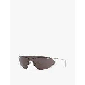 Bottega Veneta Bv1272s Rectangle-frame Sunglasses