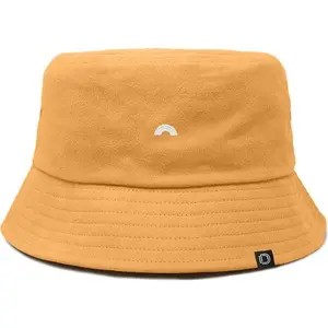 DALIX Rainbow Cotton Bucket Hat - Golden Cream