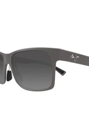 Maui Jim Polarized Wrap Sunglasses - Grey