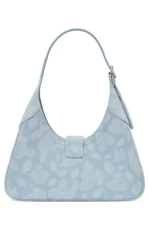 Kate Spade New York Small Noveau Printed Denim Shoulder Bag