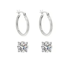 DONATELLO GIAN Earrings Set - Silver