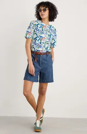 SEASALT CORNWALL Printed Organic Cotton T-shirt