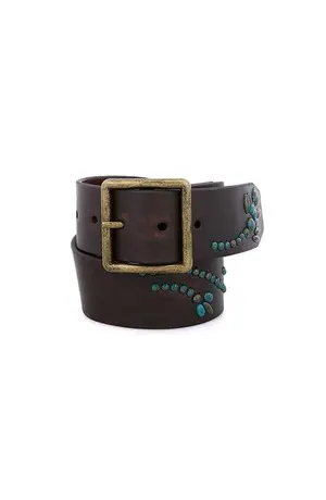 Bed Stu Hudson Leather Belt Black