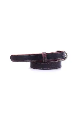 Bed Stu Monae Belt - Red Black Delux
