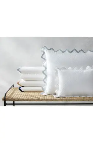MATOUK Aziza Matelassé Coverlet - Pool