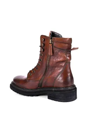 ROAN Awol Leather Boots - Cognac Hd Tml