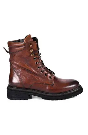 ROAN Awol Leather Boots - Cognac Hd Tml