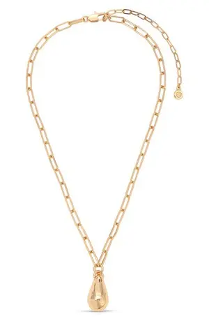 Ettika Open Drift Pendant Necklace - Gold
