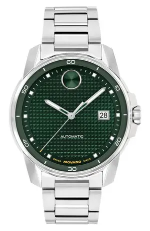 Movado Bold Verso Automatic Bracelet Watch - Green