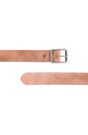 Bed Stu Meander Leather Belt - Tan Rustic