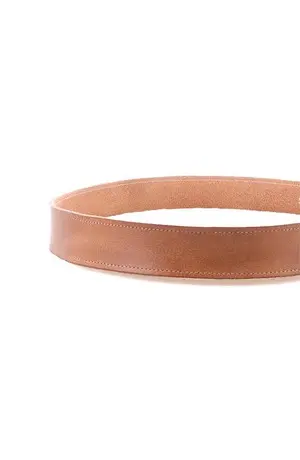Bed Stu Meander Leather Belt - Tan Rustic