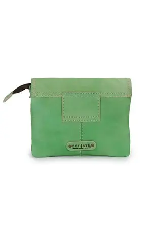 Bed Stu Ziggy Leather Crossbody Belt Bag - Pine Velvet