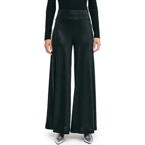 MARCELLA Georgia Metallic Wide Leg Pants