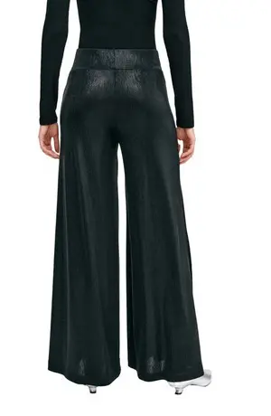MARCELLA Georgia Metallic Wide Leg Pants