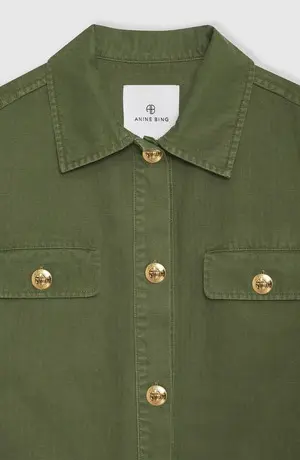 ANINE BING Corey Jacket - Army Green