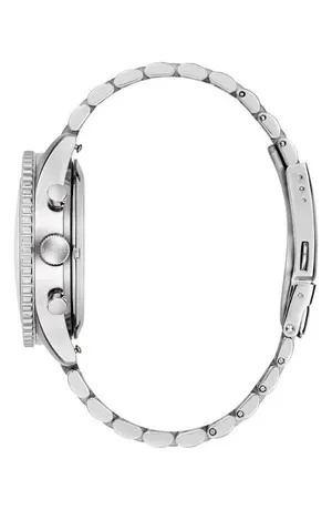 Bulova Archive Series Marine Star Heritage Bracelet Watch - Black/silver-tone