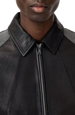 John Varvatos Hurst Leather Jacket
