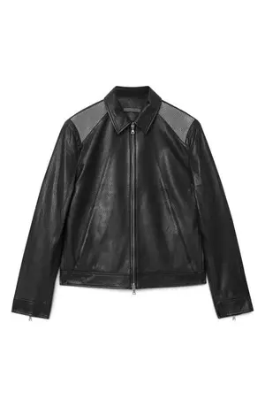 John Varvatos Hurst Leather Jacket